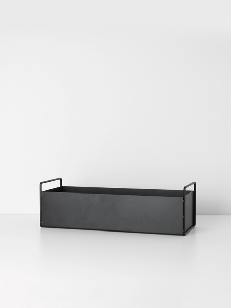 Ferm Living Plant Box Small, Black, Blomsterkasse Plantekasse fra ...