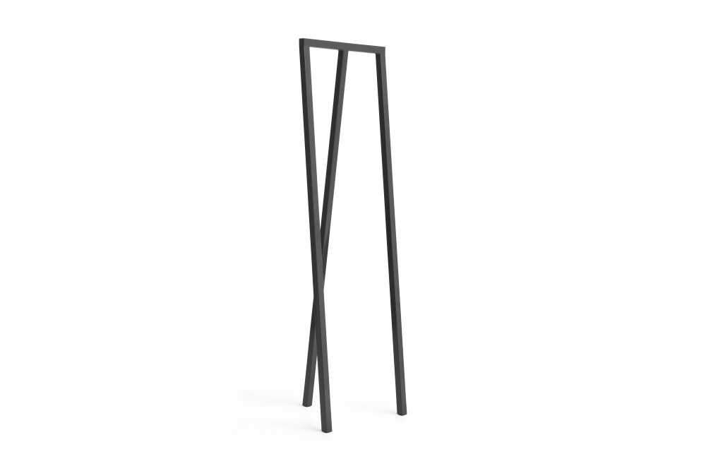 HAY Loop Stand Hall Black, Svart Stumtjener fra Hay - Rask levering