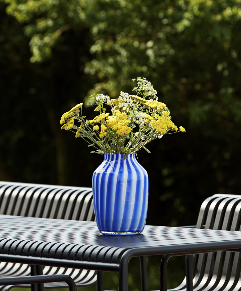 Hay Blue Juice Vase, High Blå vase fra Hay - Rask levering