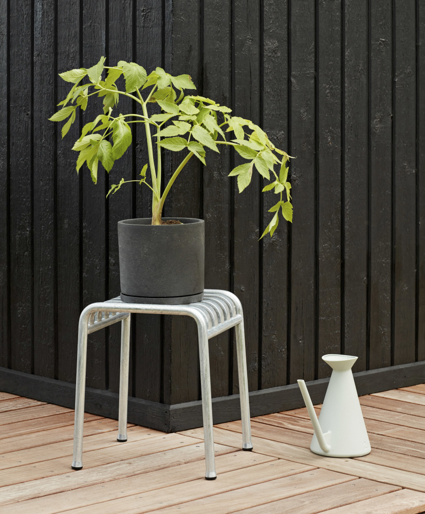 HAY Palissade Stool, Hot Galvanised Steel sidebord, krakk, stol fra Hay ...