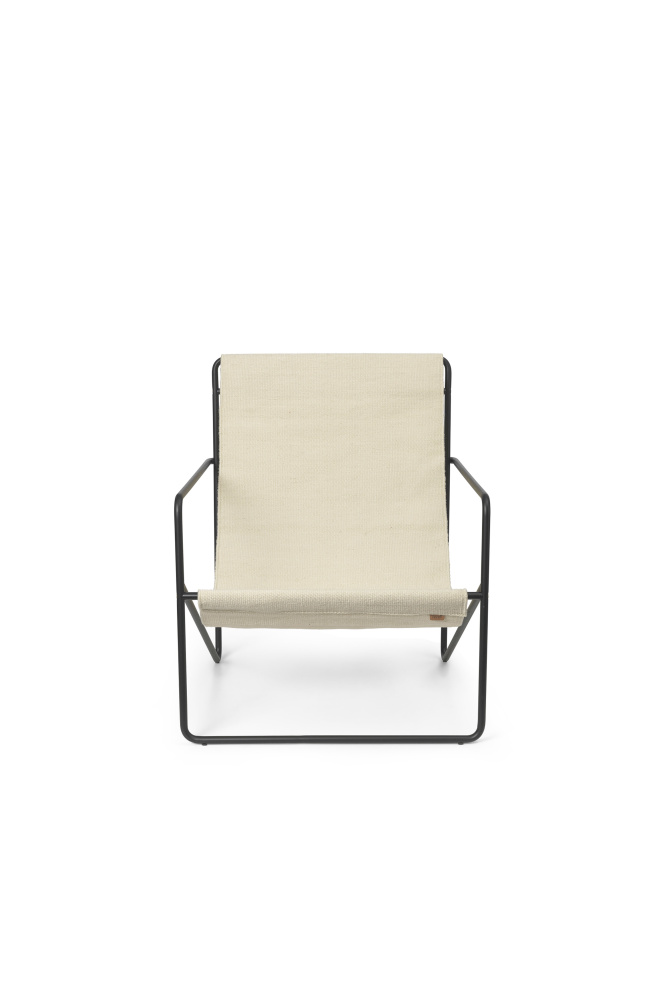 Ferm Living Desert Lounge Chair Black Cloud, Loungestol Utestol fra ...