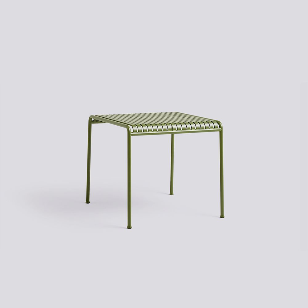 HAY Palissade Table 82 x 90, Olive Spisebord, Utebord fra Hay - Rask ...