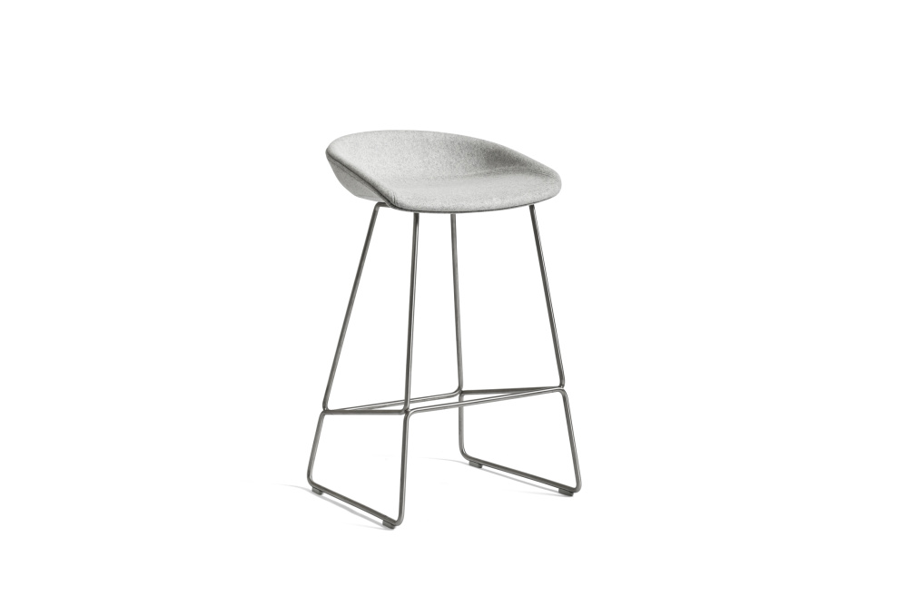 Hay 64 cm Stål Divina melange 120 AAS 39, About a Stool Barstol fra Hay ...